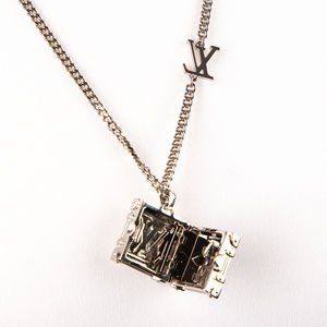 Louis Vuitton | Jewelry | Louis Vuitton Trunk Locket In Silver Silver ...